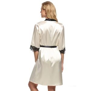 Intimates & Sleepwear | Sexy Satin Robe | Poshmark